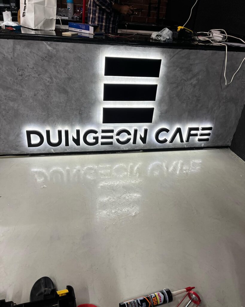 3D Back light Signage , Aluminium Powder Coteade Letters – Printview ...